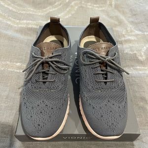 Cole Haan | Shoes | Cole Haan Gray And Pink 8 Sneakers | Poshmark